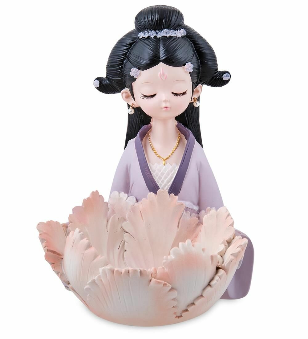 Подставка Китаянка с цветком A2184142 Art Home, Полистоун