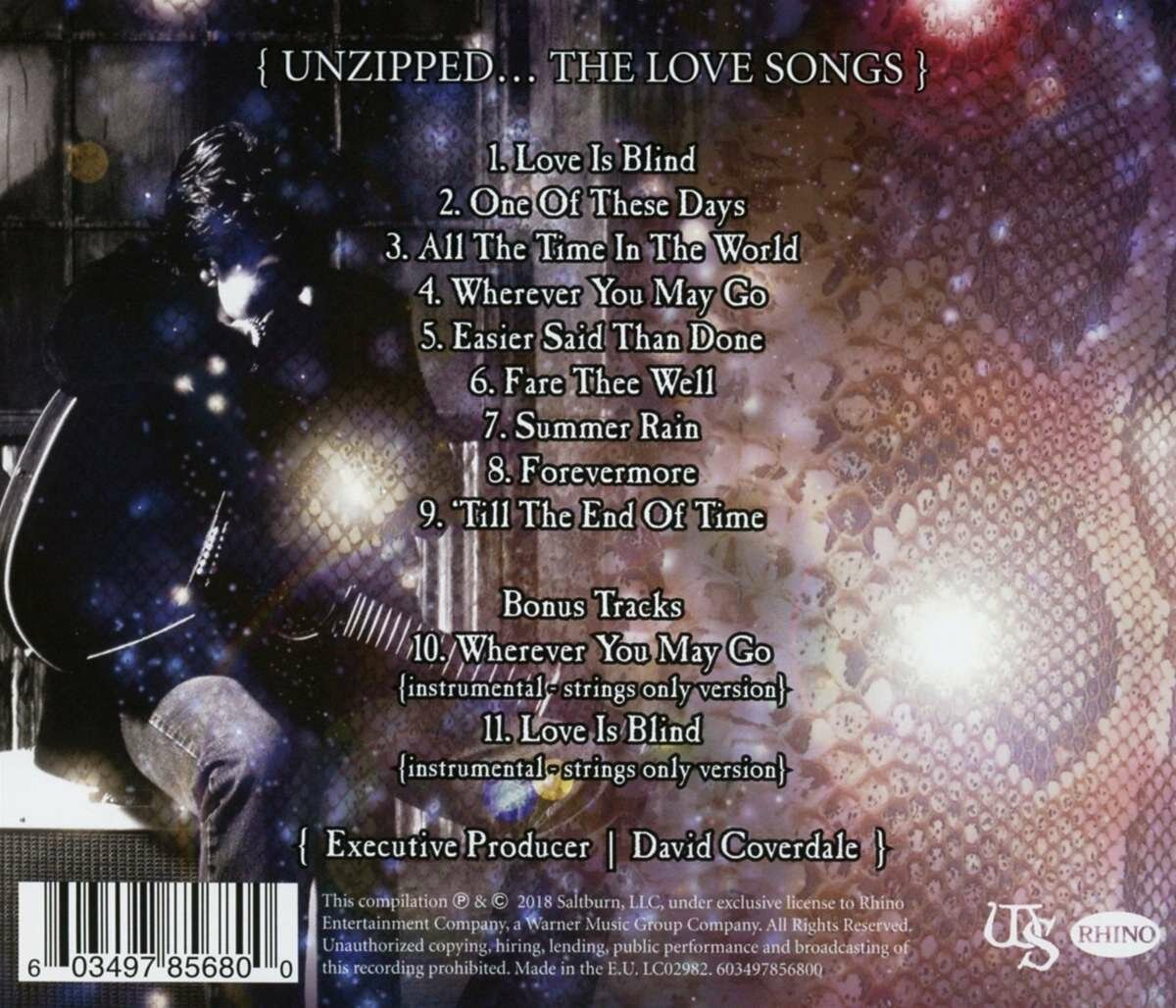 Компакт-диск Whitesnake - Unzipped (1 CD) — фото 1
