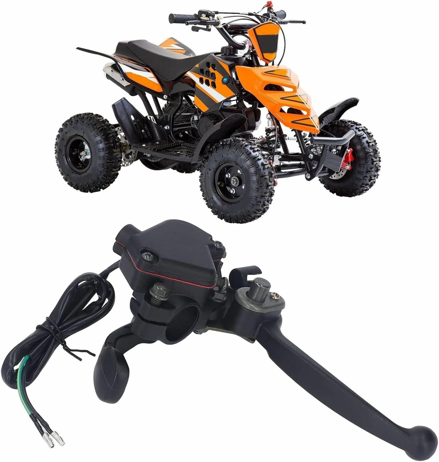 Ручка газа и тормоза(барабан) для квадроцикла ATV 50-250CC