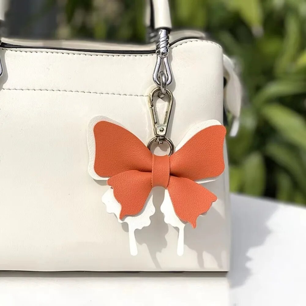 Ретро красочные брелки с подвеской изысканный кожаный рюкзак украшения аксессуары персонализированный брелок для ключей для женщин сумка кулон 17