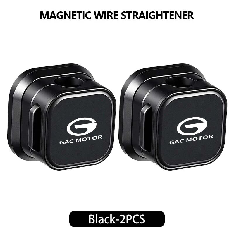 Регулируемый держатель для проводов, держатель для кабеля для GAC MOTOR Trumpchi Aion S black-2PCS