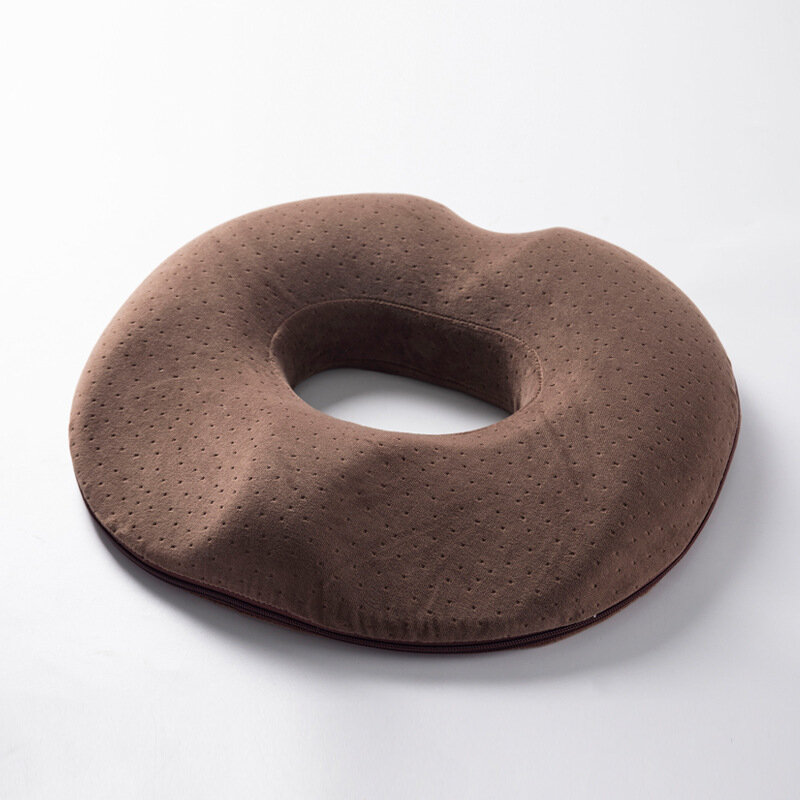 Подушка от геморроя, офисная подушка, полая дышащая подушка для ягодиц, популярная красивая подушка для ягодиц и копчика в форме пончика