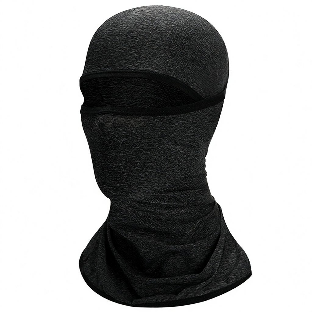 Маска для лица для велосипеда UPF50+ Подкладка для шлема Балаклава Косынка для шеи из льдиного шелка Летняя защита от УФ-лучей Головаpiece, Материал: льдиный шелк, Цвет: черный / льняный серый / темно-серый (по желанию), Вес упаковки: 55г / 1.9дюйм,