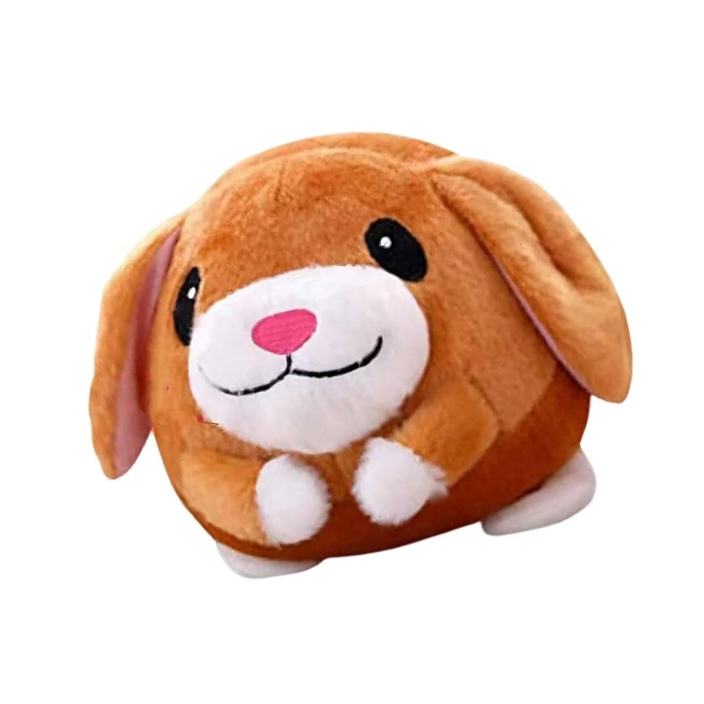 Английская версия плюшевой игрушки jumping pig and dog toy-щенок