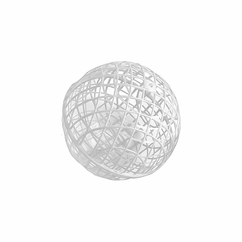 Круглая пластиковая клетка для кроликов и мелких животных, Белый - 20cm