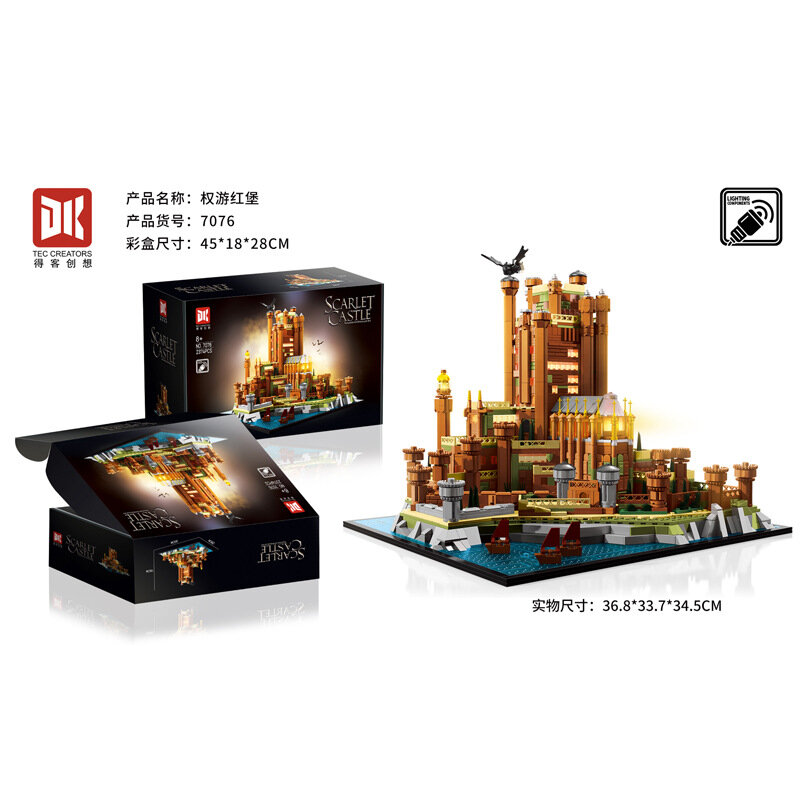 Deke 6006 Новый маршрут-Санта-Мария Коллекционная модель корабля образовательная сборка Building Block игрушка подарок на день рождения