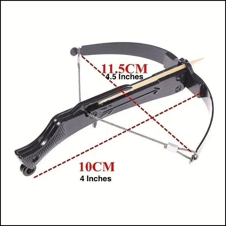 Игрушечный арбалет 1 Упаковка зубочистки сплав сборка