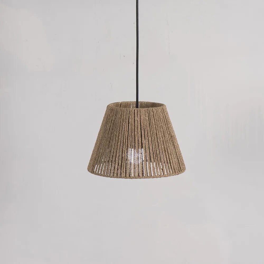 Абажур подвесной лампы из ротанга только абажур 24cmx16cm