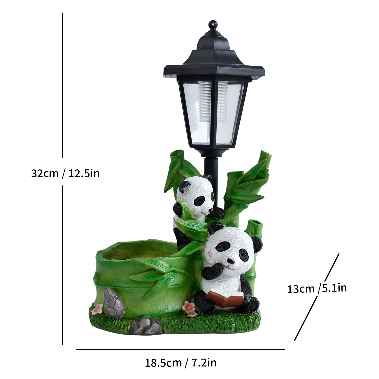 Солнечные фигурки-светильники из смолы (животные) для сада и дачи, декор. Мояэкономка