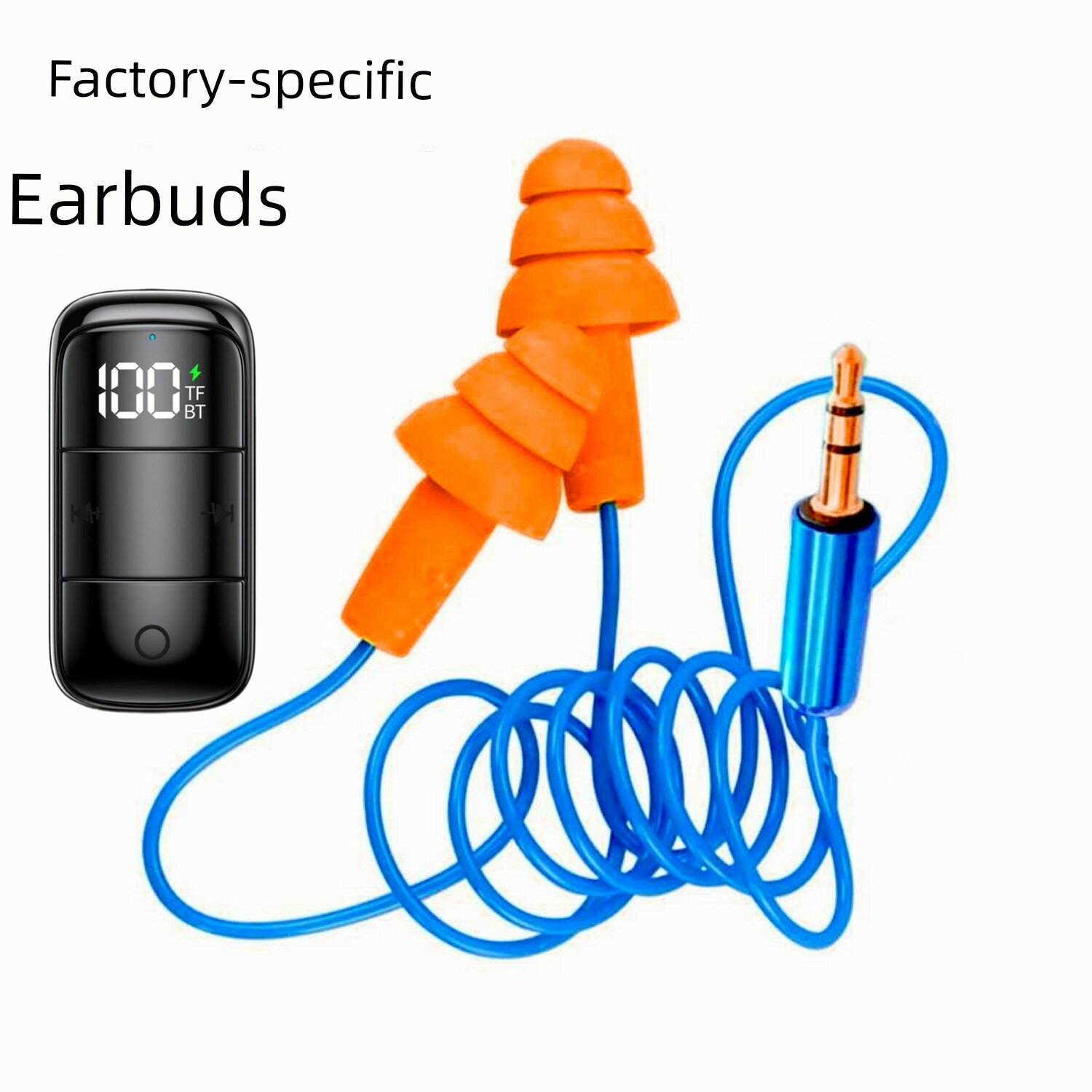 Other/Other None Factory Work-Style Imitation Earplugs Dynamic Iron Driver Music Listening Headphones Lazy Bass