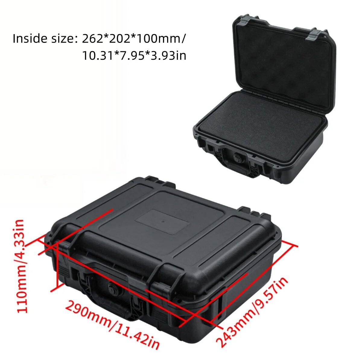 Водонепроницаемый кейс FNICEL 290x243x110mm