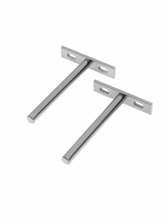 Полкодержатель PS002, скрытого монтажа, 67 х 100 мм, набор 2 шт