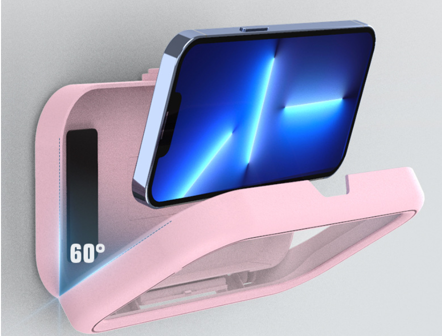 Футляр для телефона 360° поворот, регулируемый, крепление без сверления