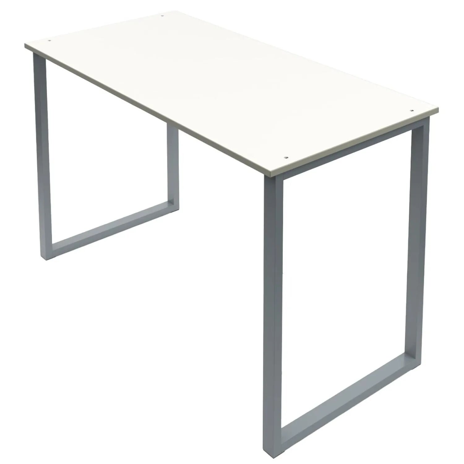 Парта МЕТ_Стол ученич. на прямоуг. Тр. 1200х600х760мм белый/серый