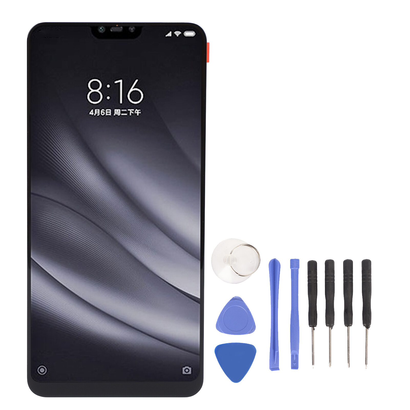 Комплект для замены экрана телефона 8 Lite: 6,26-дюймовый TFT LCD дисплей с разрешением 2280x1080 и дигитайзером.