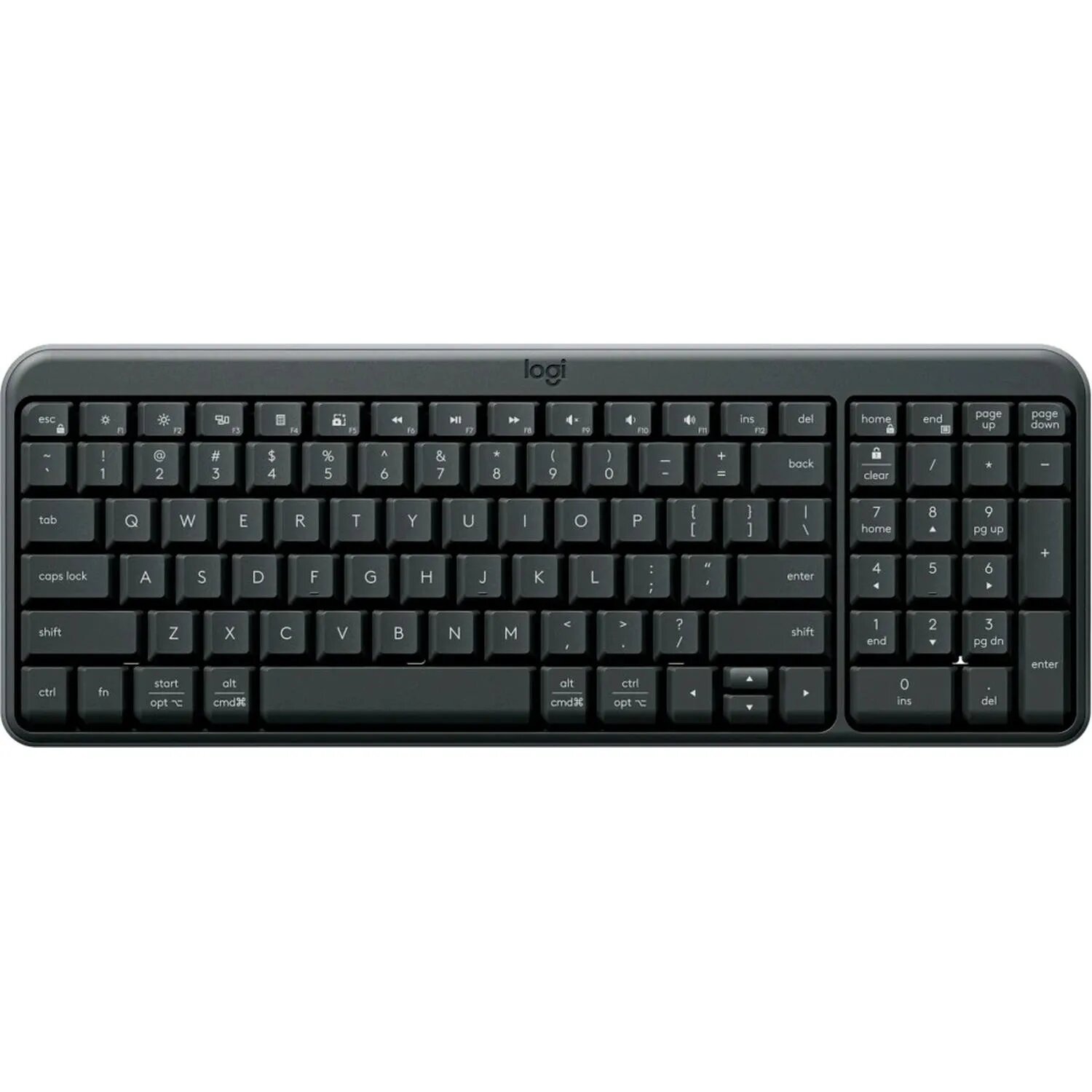 Клавиатура Logitech K251 черный беспроводная BT Multimedia (920-013363)