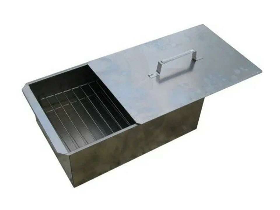 Коптильня 420х270х175ММ сталь 0.5ММ (К2-0.5) рыбинск