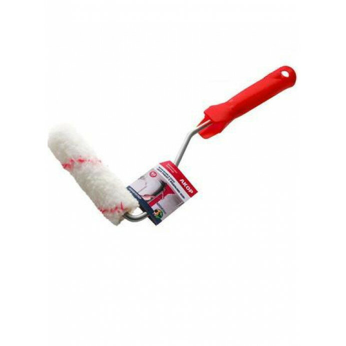 Валик-мини В сборе меховой П/Э водные ЛКМ 150ММ Д-6ММ ворс 15ММ L30СМ 98394 акор