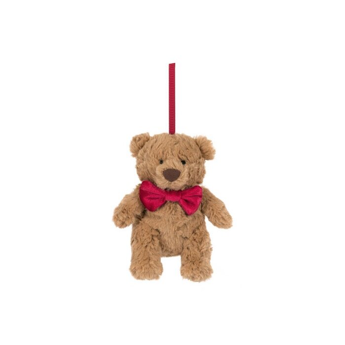 Плюшевая игрушка унисекс JELLYCAT Barcelona Bear Tree Decoration, 11 см