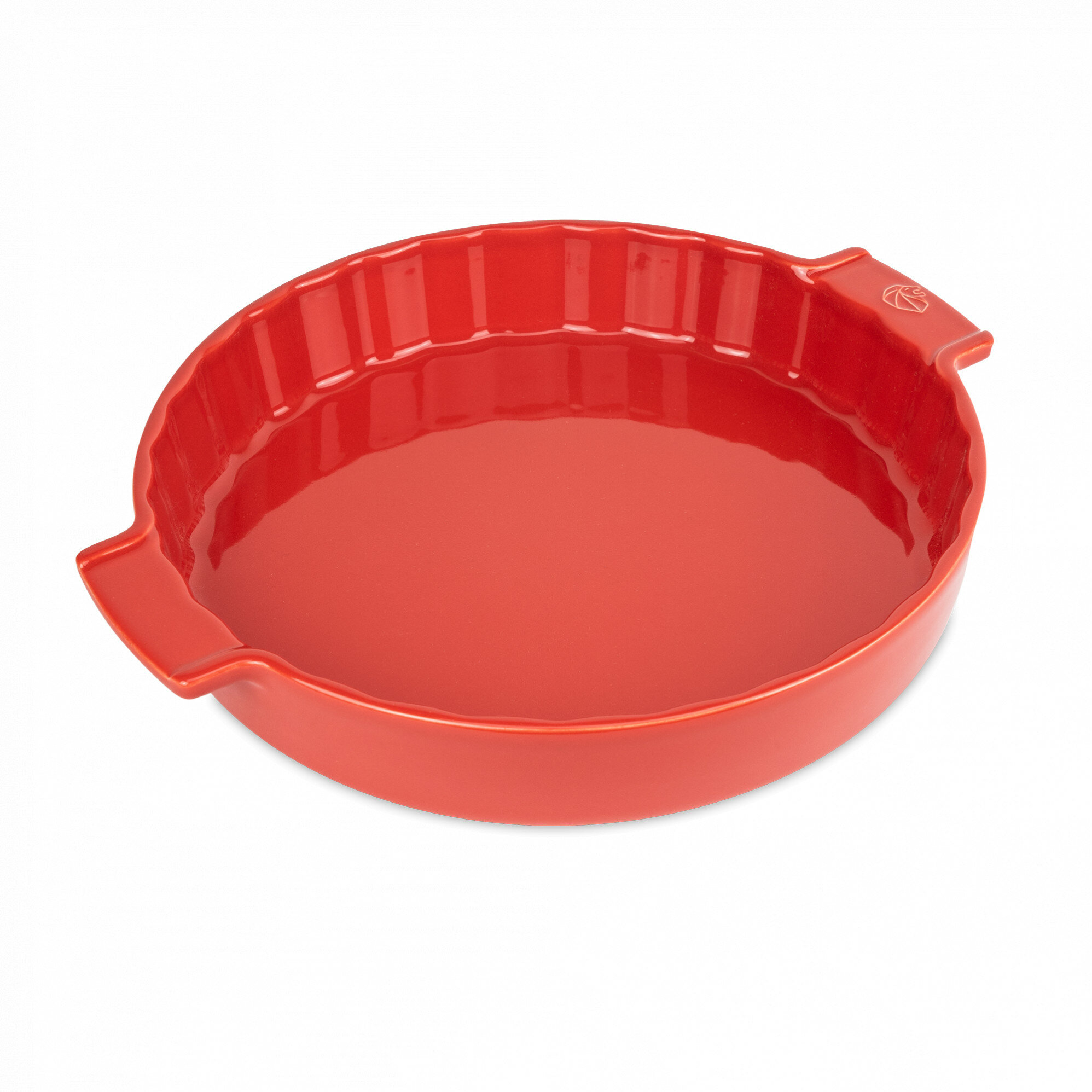 Форма для пирога, 33 см, 2.2 л, керамика, красный 60398_P Red