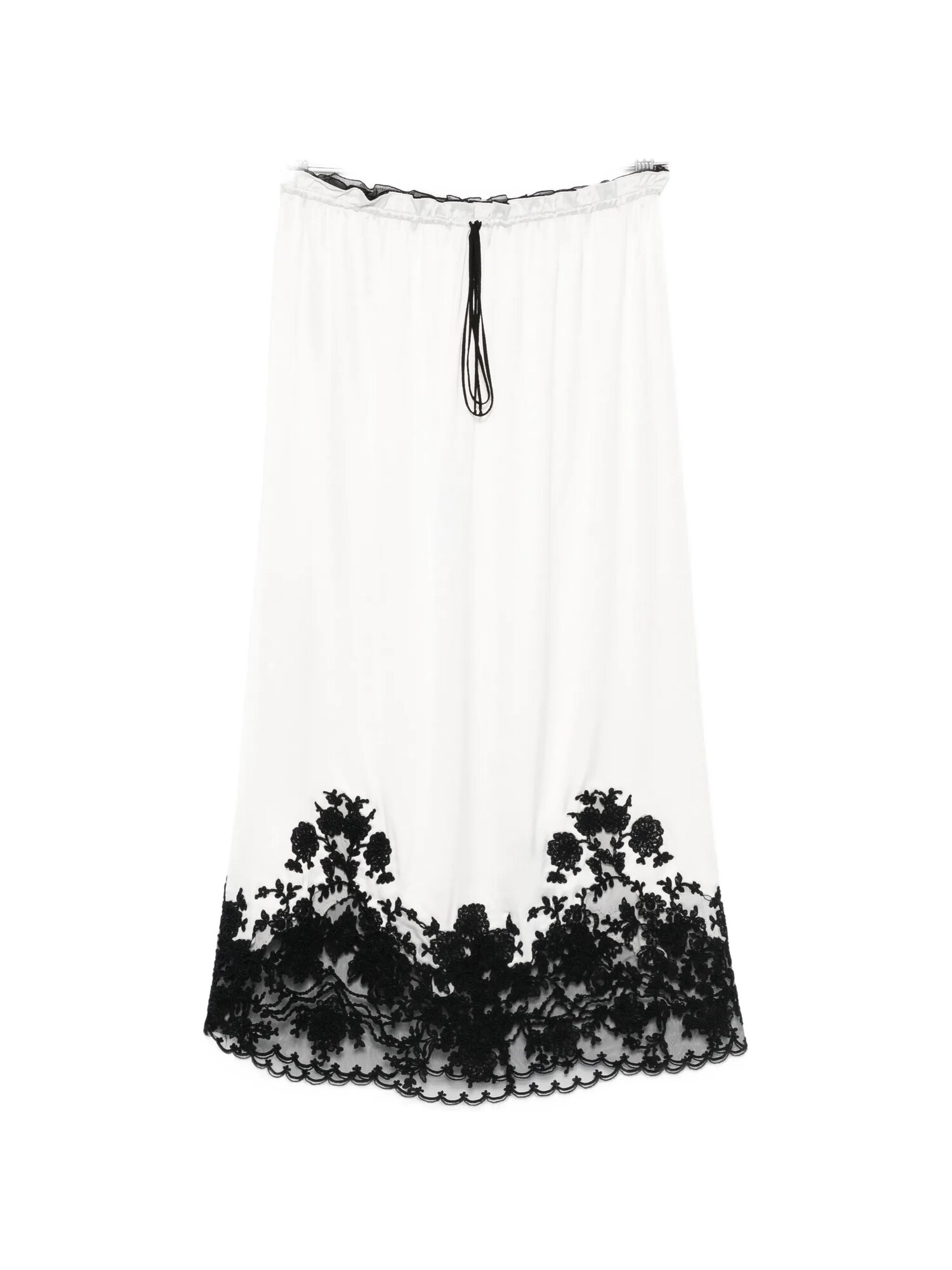 Юбка Lace-trim midi skirt