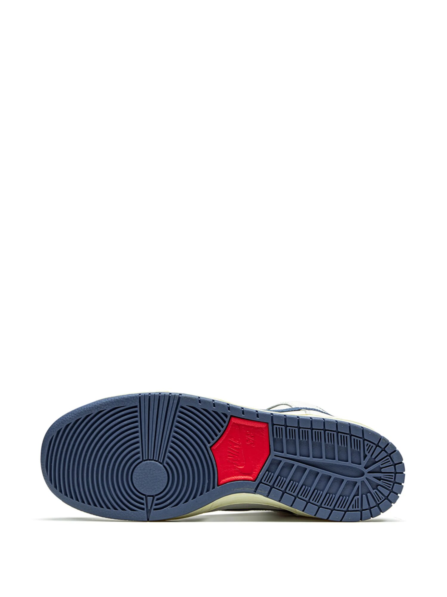Кроссовки NIKE x Atlas SB Dunk High Pro, размер 8.5 US, серебристый — фото 1