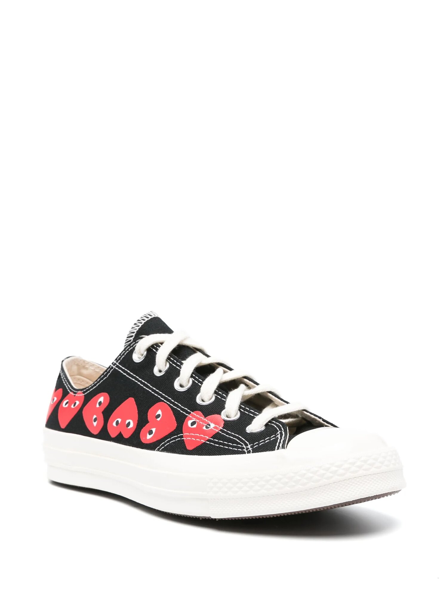 Кроссовки Comme des Garcons PLAY x Comme des Garcons PLAY Chuck 70, размер 12 US, черный — фото 1