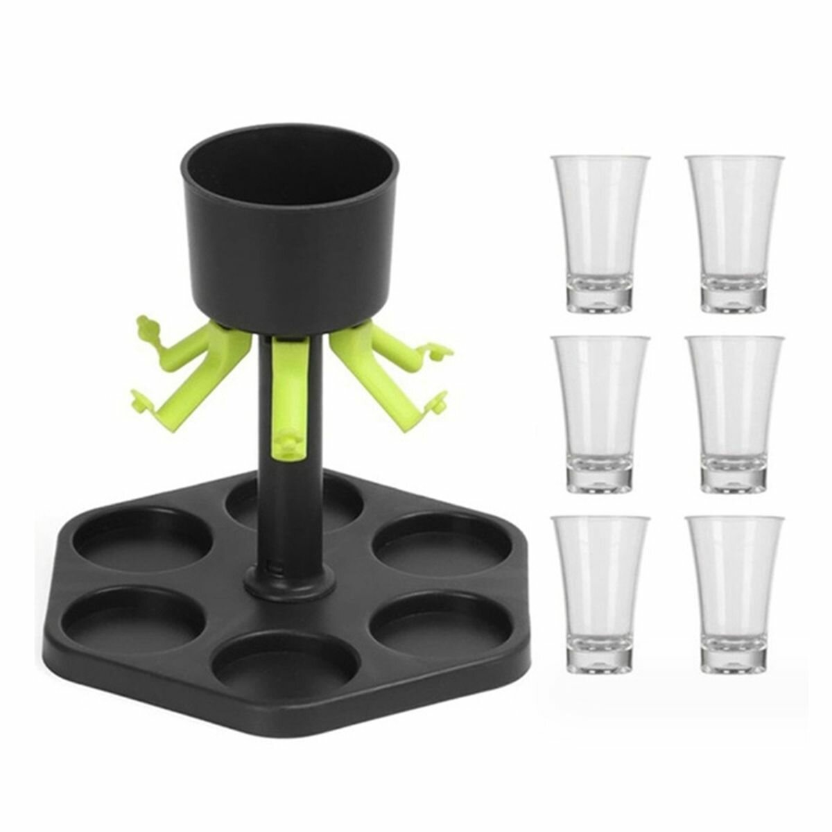 Диспенсер для ликера Автоматический держатель для вина, виски, пива, домашний бар, разделитель A