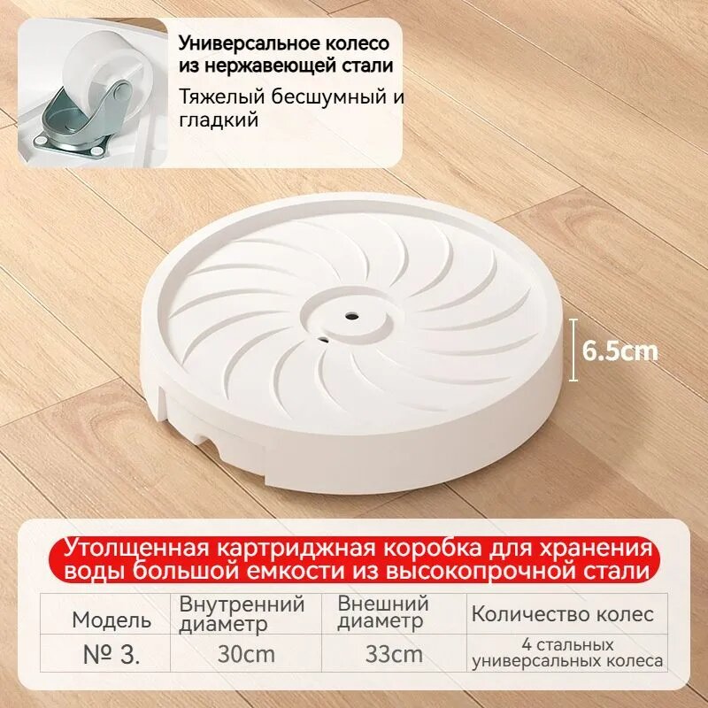 Поддон для цветов,30 см х 38 см х 6.5 см