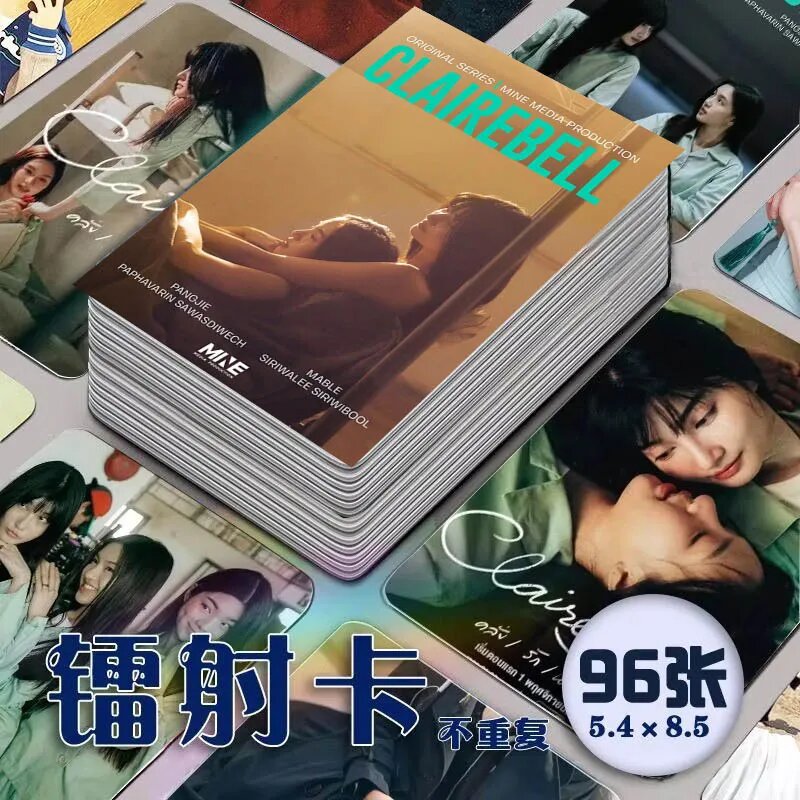 96 шт. Clairebell Series Mable Pangjie фото лазерная мини-карта фото кошелек маленькие карты