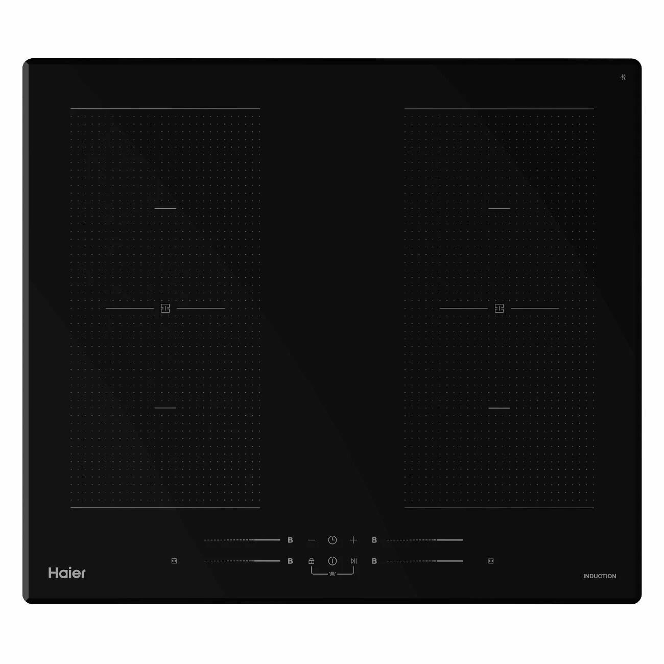 Индукционная варочная поверхность Haier HHX-Y64SFFVB, черная