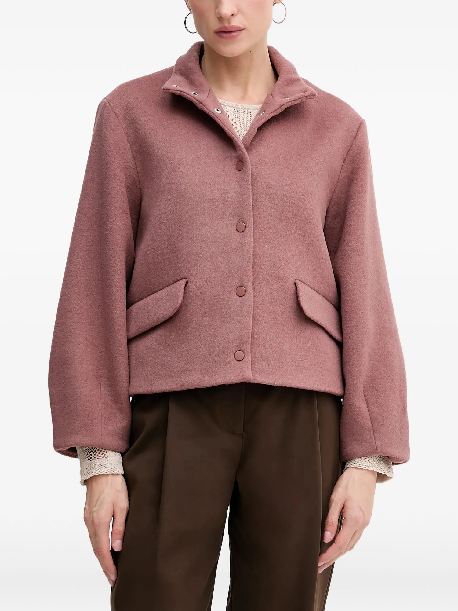 Куртка Federica high-neck jacket