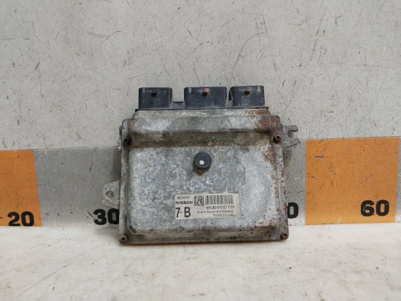 Б/У Блок управления ДВС, мозги Блок управления двигателем Nissan Note 2007 E11 475467 NISSAN арт. 237109U01B