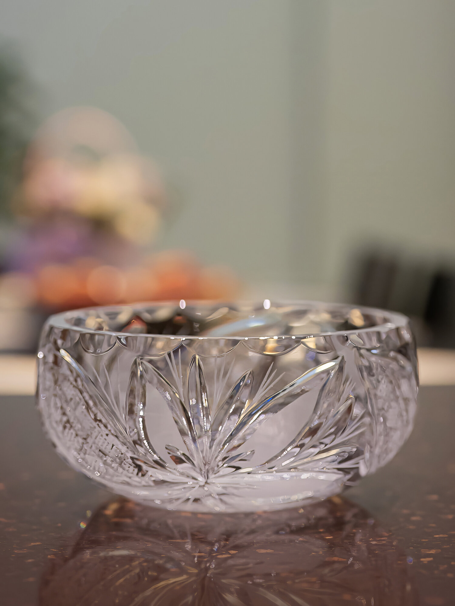 Ваза для сервировки стола, для сладкого / салатов / для закусок, высота 5.6 см, Неман 1000/175, 6022/4