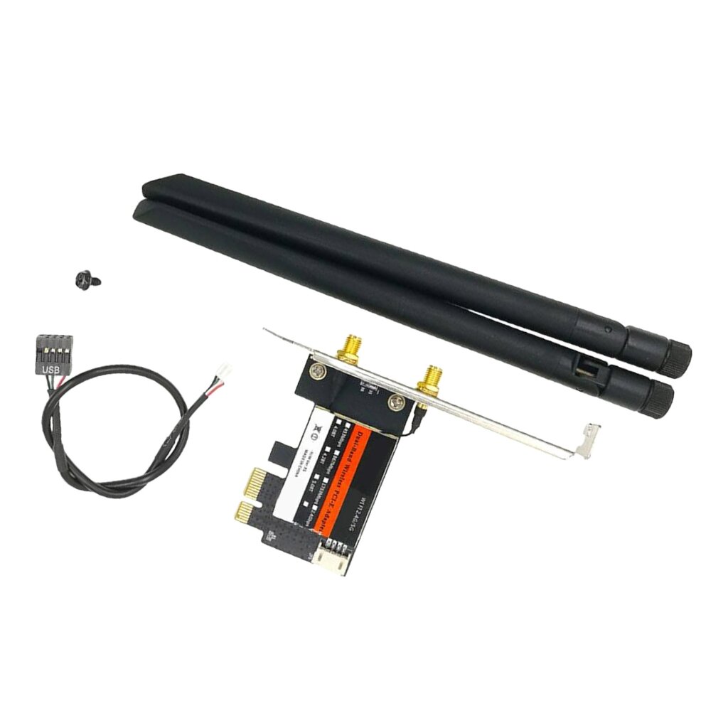 Wifi Adapter 1200Mbps Bluetooth-compatible Adapter Double Band 2.4Ghz/5Ghz Wireless Adapter For PC Laptop Networking