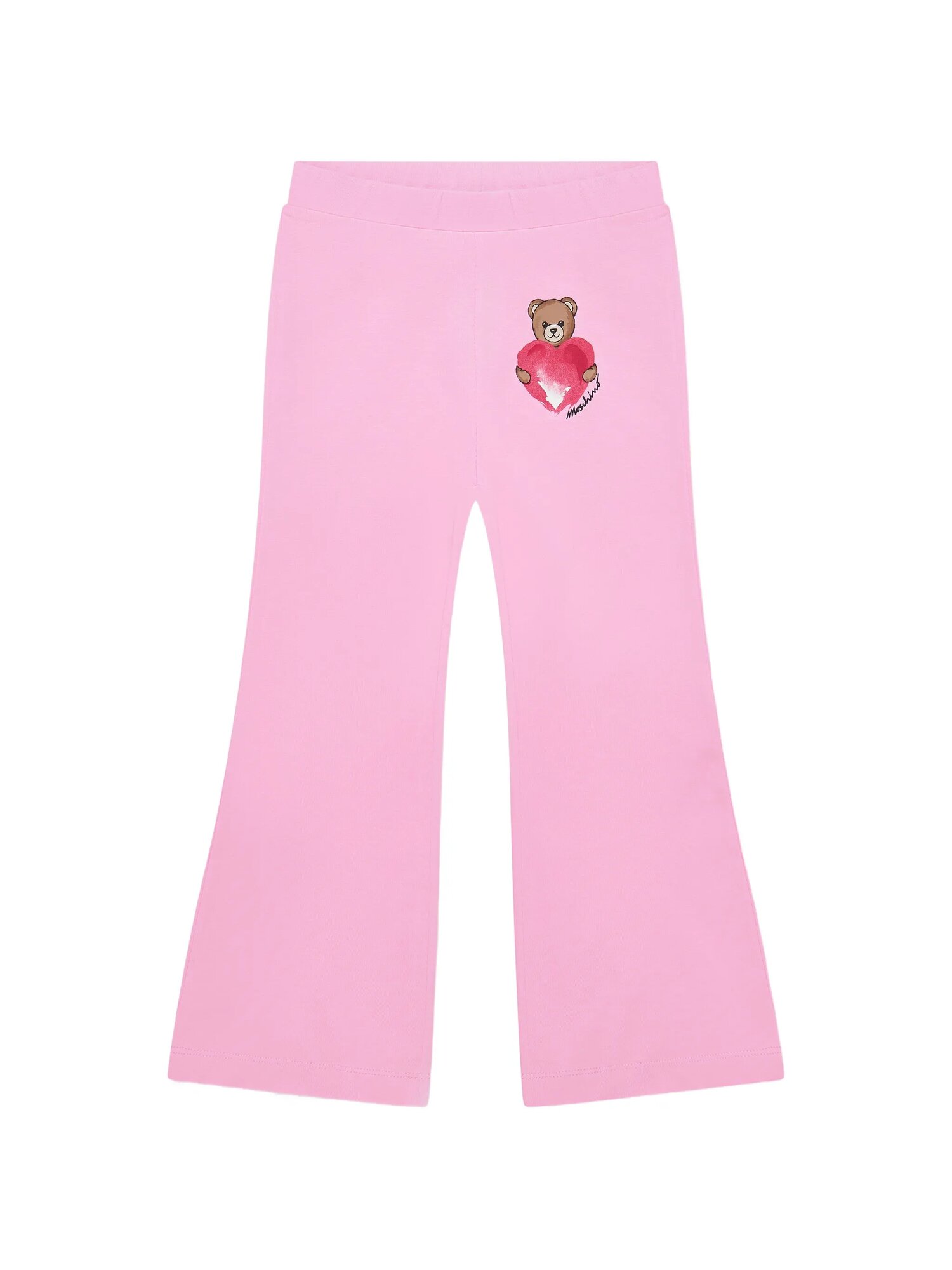 Топ MOSCHINO Teddy-print trousers set, размер 10 лет, бежевый/белый — фото 1