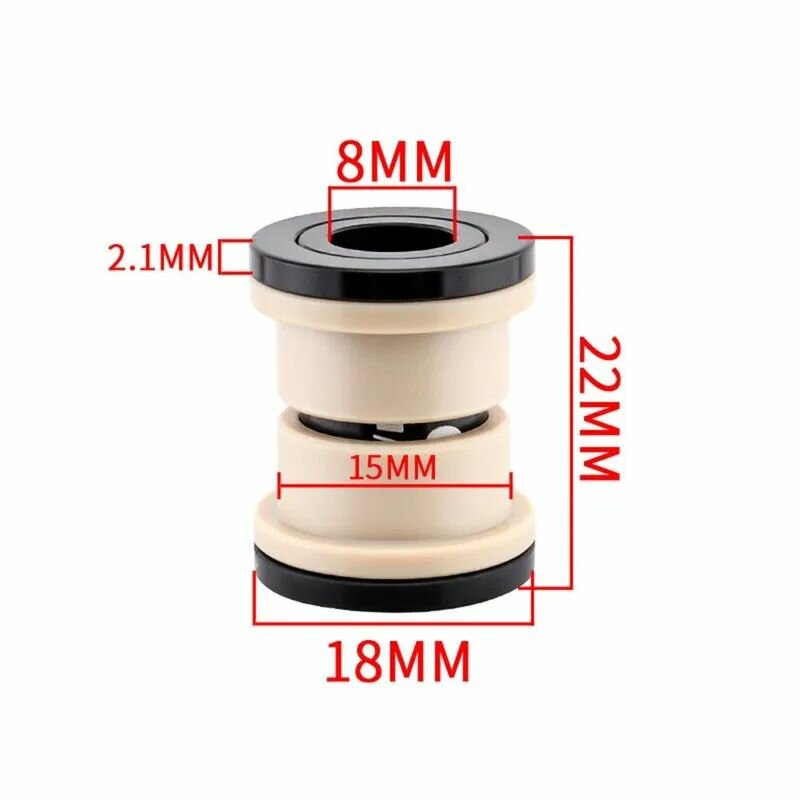 OZ-EWYD DH Bike Велосипедный Задний Амортизатор для комплекта втулок DU Fox Rockshox 22-68 мм