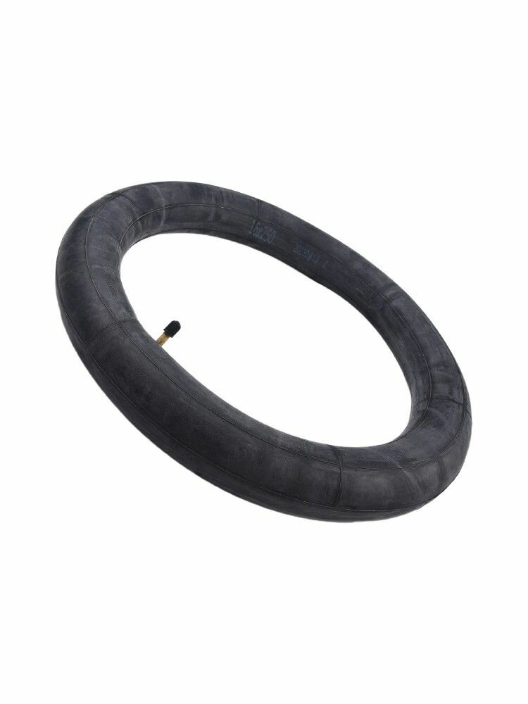16-дюймовая внутренняя камера для электровелосипеда 16x2.50, бутиловая резина, изогнутый клапан, 16*2.5, утолщённая внутренняя камера, комплектующие