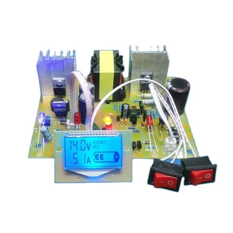 Автомобильное зарядное устройство для аккумулятора мотоцикла 12 В 24 В, универсальное автоматическое зарядное устройство Model 2