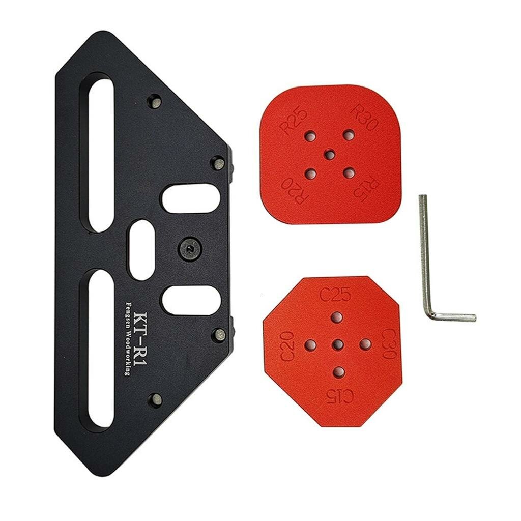 Шаблон-фиксатор из алюминия для деревообработки