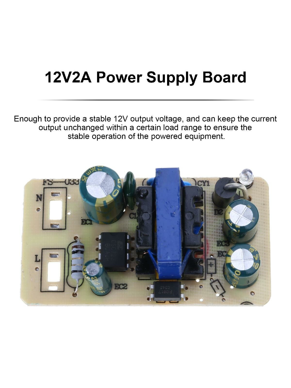 Плата питания 12V2A — фото 1