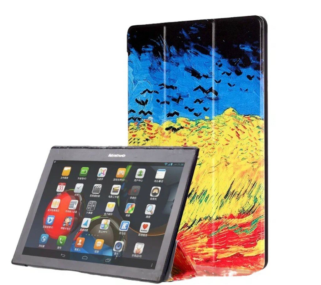 Чехол-книжка самый тонкий в мире для Lenovo Tab 2 A10-70L / A10-70F (MediaTek MT8732/10.1" IPS 1920*1200) MyPads
