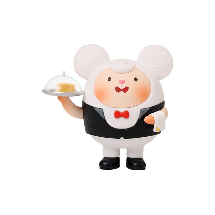 POP MART Flying DongDong Sheep Сыры Овца Прозрачный Слепой Бокс на Карточке 7,5см