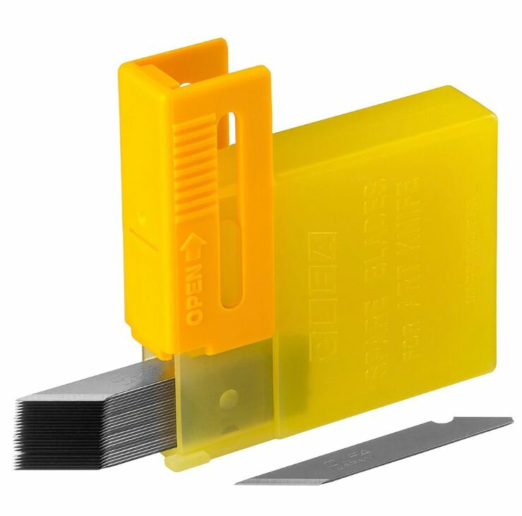 Лезвия для ножа 6 мм 25 шт OLFA