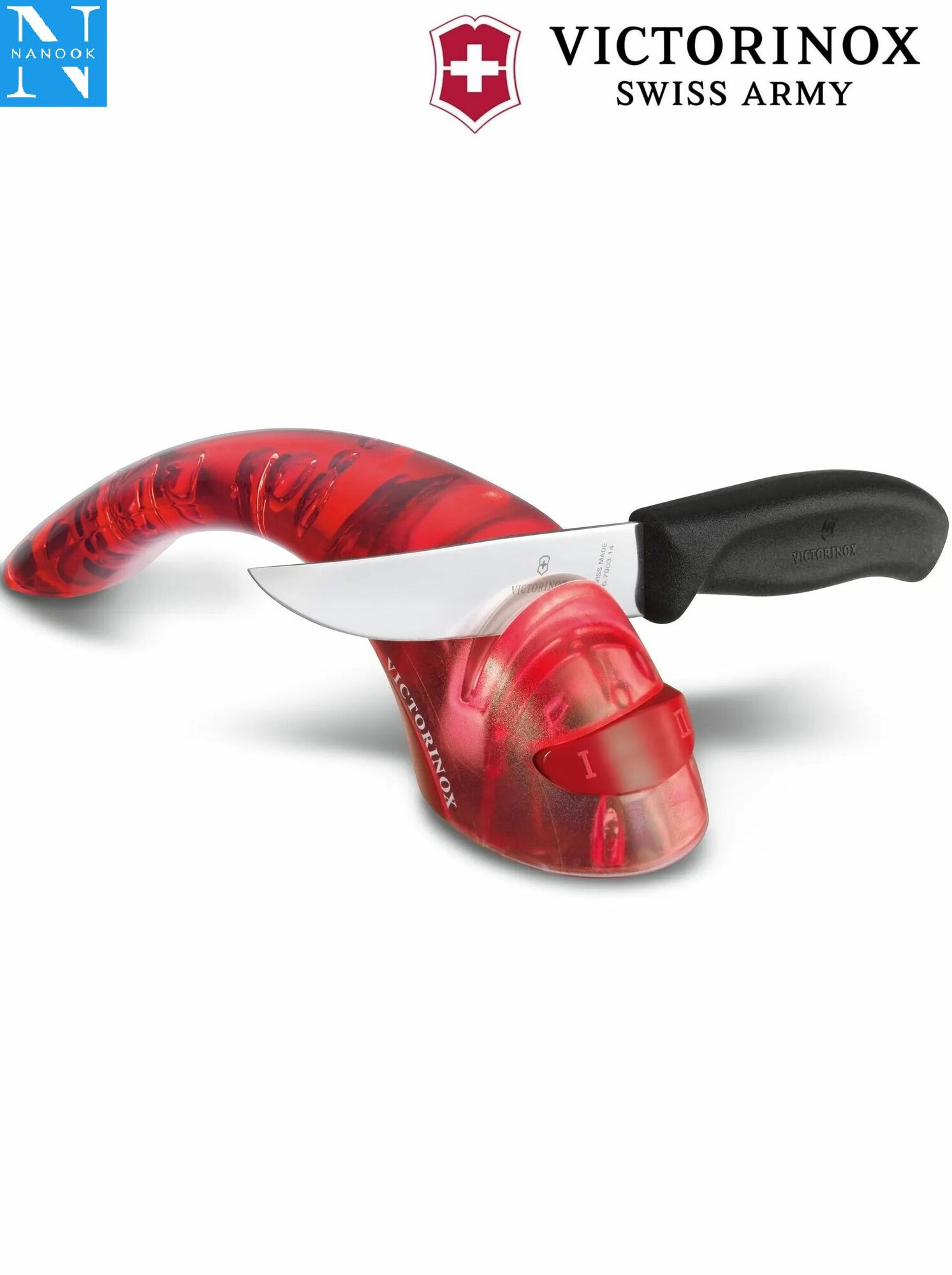 Точилка для ножей Victorinox 7.8721 красная с керамическими дисками