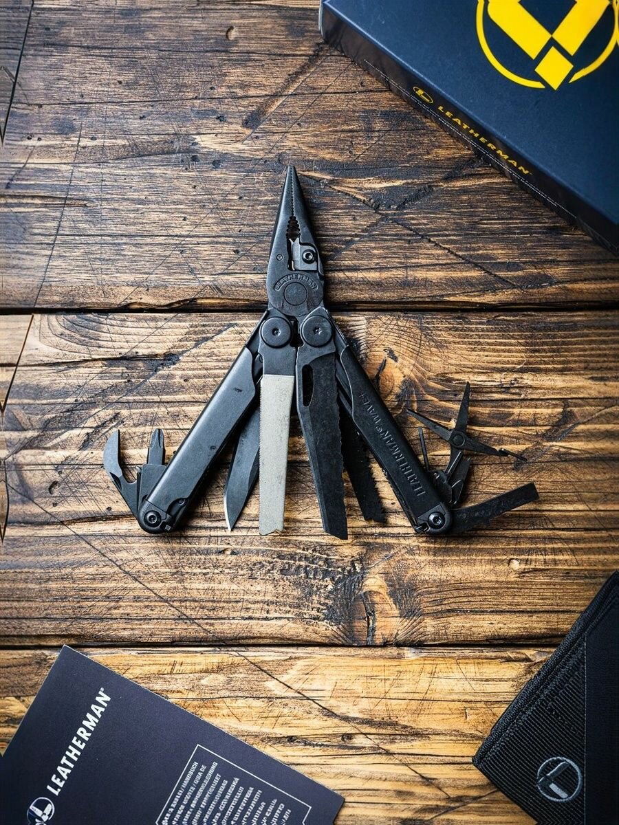 Мультитул Leatherman Wave Plus black