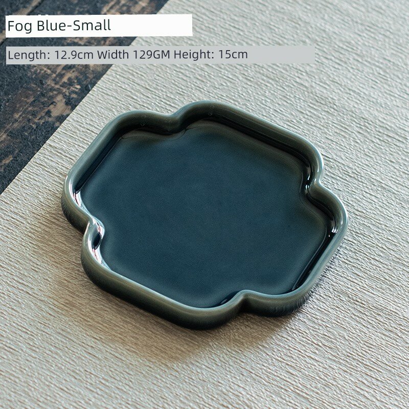 Jizheng креативная геометрическая чайная десертная тарелка чайная комната десертная чайная тарелка кондитерская тарелка