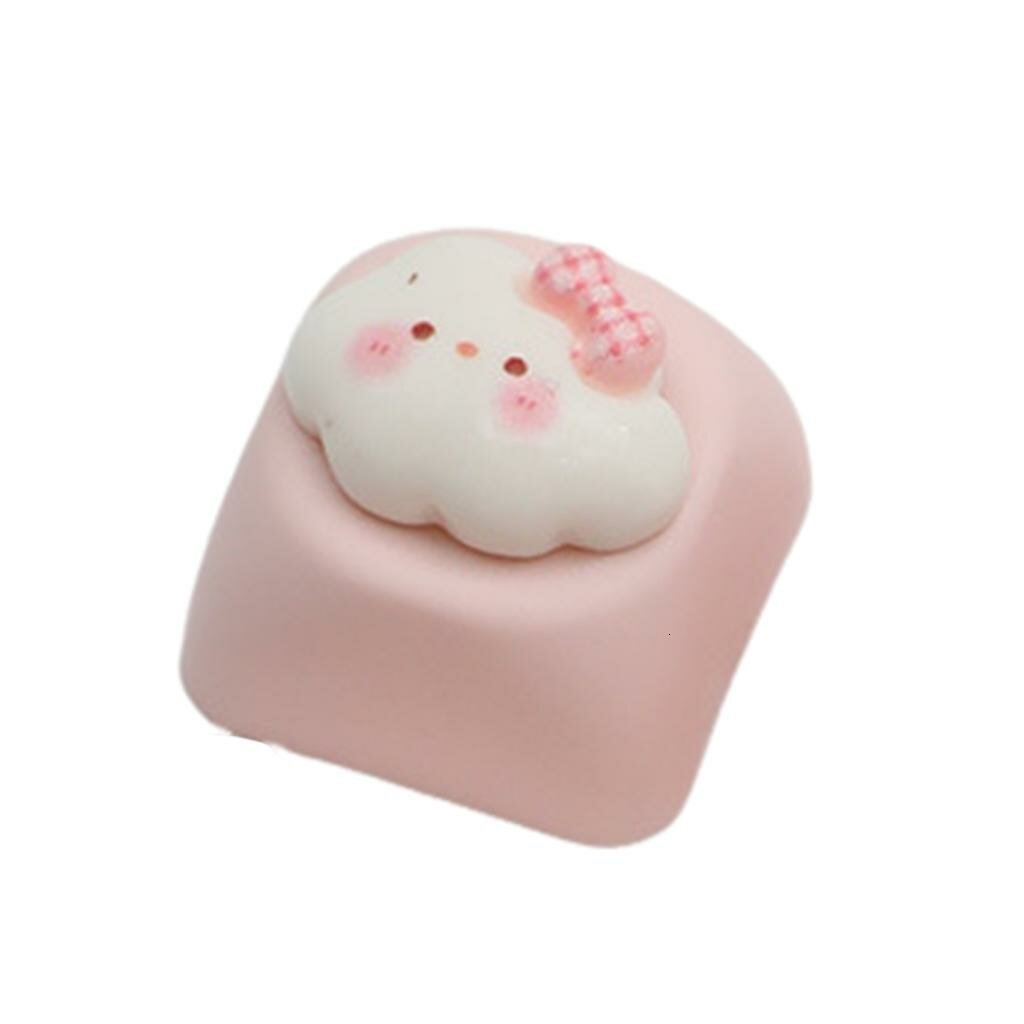 Механические клавиатуры ESC Keycap из смолы, колпачки для ключей с красивым 3D мультяшным рисунком, колпачок для ключей ручной работы из смолы ESC
