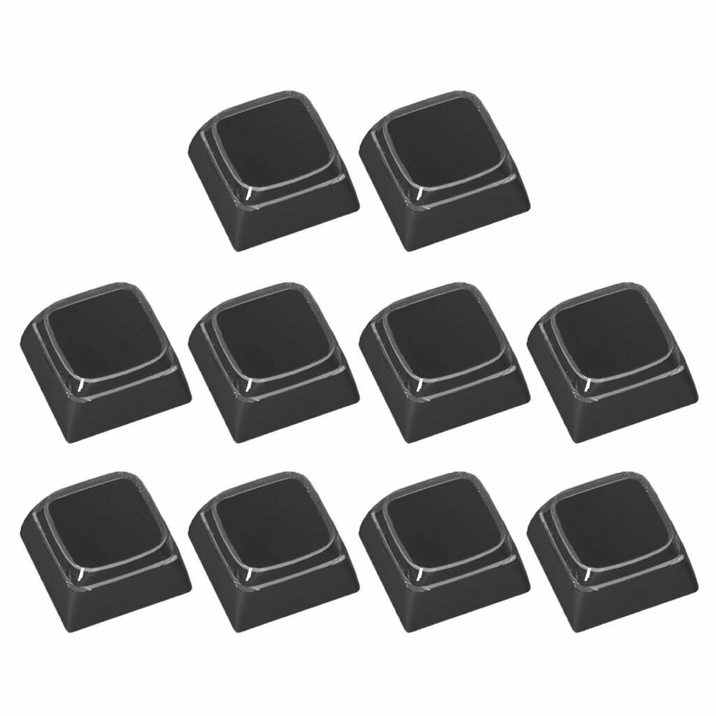 10 клавиш PC Keycap XDA Profile 1U Без гравировки Пустой крышки ключа Уникальная символьная клавиша для механических клавиатур