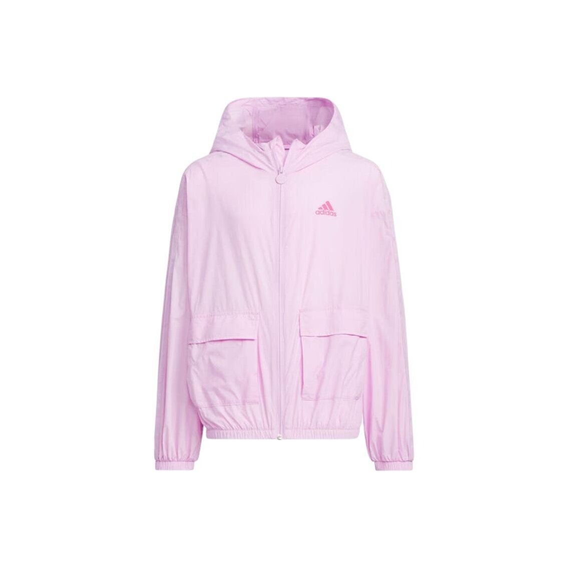 Куртка adidas, размер 140, фиолетовый